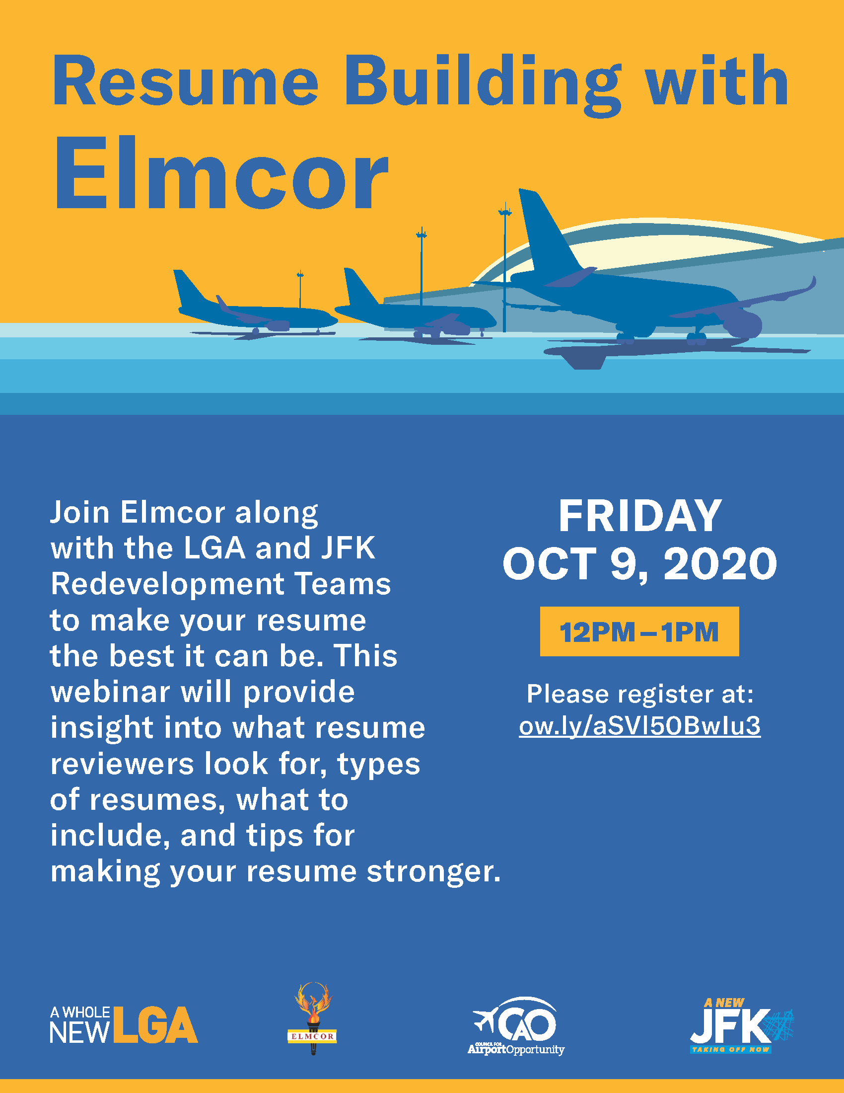 Resume Building With Elmcor - LaGuardia Redevelopment